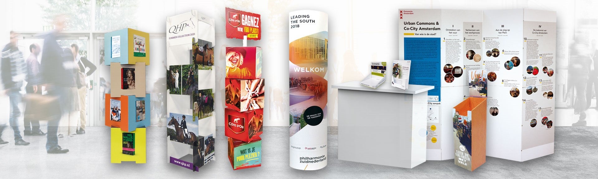 Communicerende kartonnen displays | Holbox Shop Direct