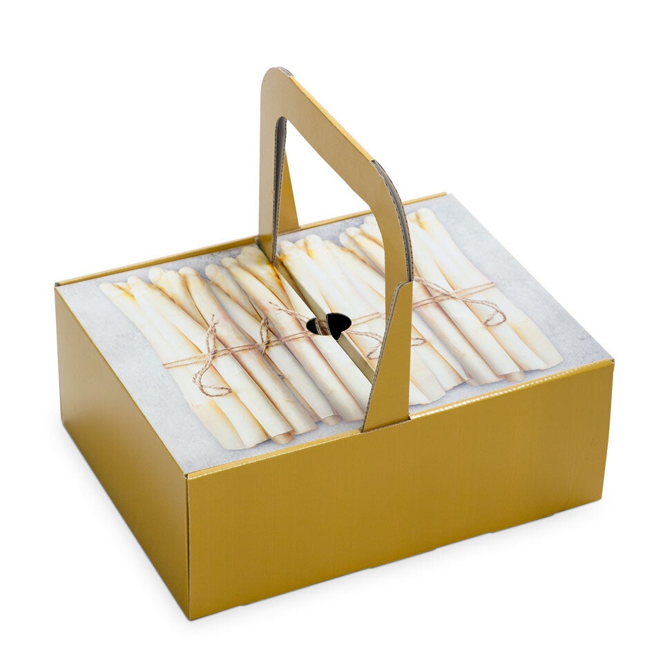 Cardboard asparagus packaging box | Holbox Shop Direct