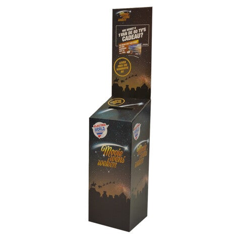 Cardboard return box high top card | 100% customizable | Holbox Sh...