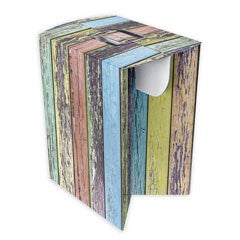 Cardboard stool | Cardboard furniture |Holbox Shop Direct