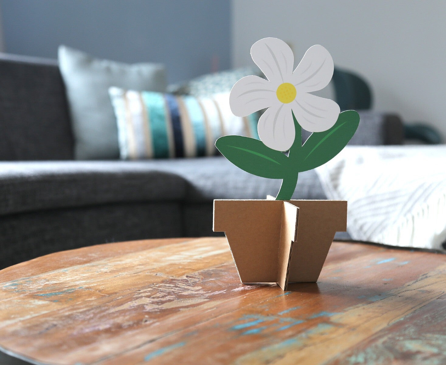 Buy cardboard flower | Cardboard Daisy | Holbox Shop Direct