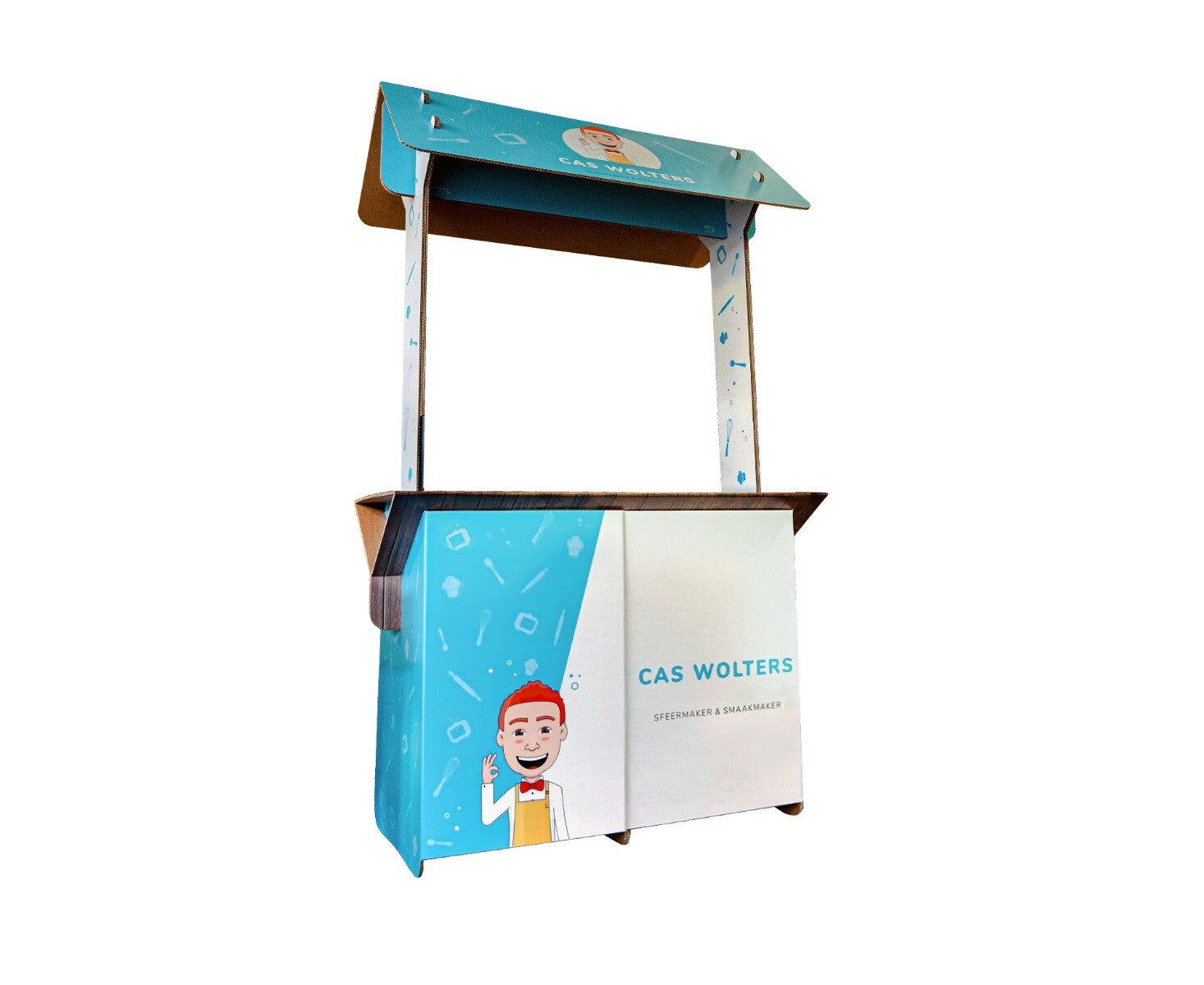 Buy market stall made of cardboard | Exhibition decoration | Holbox...